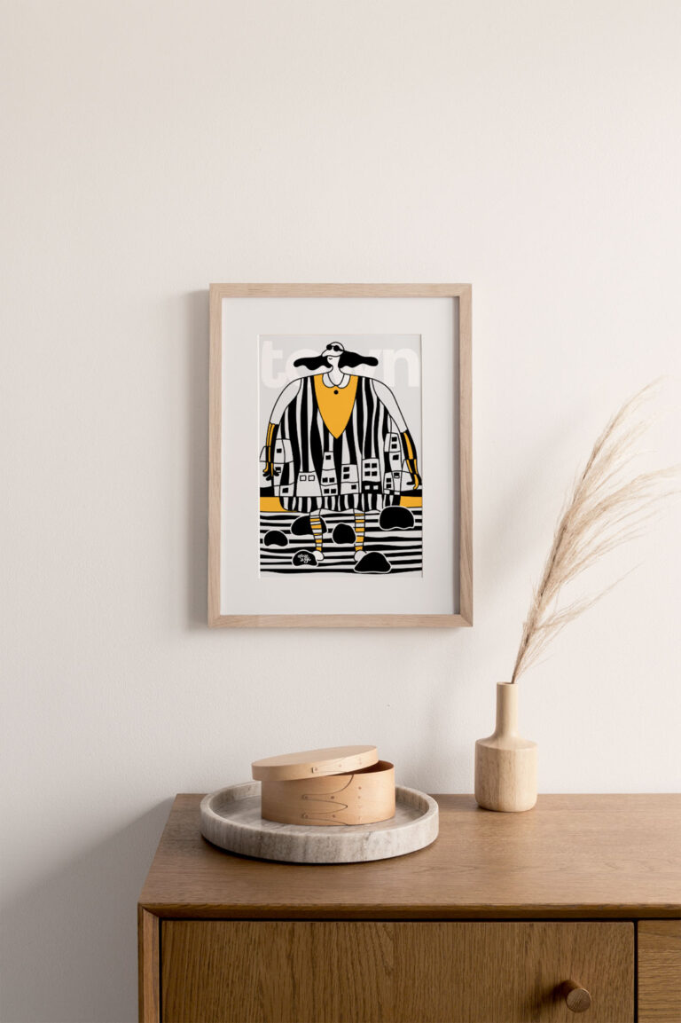 Urban Living Art Print - Collective Memory