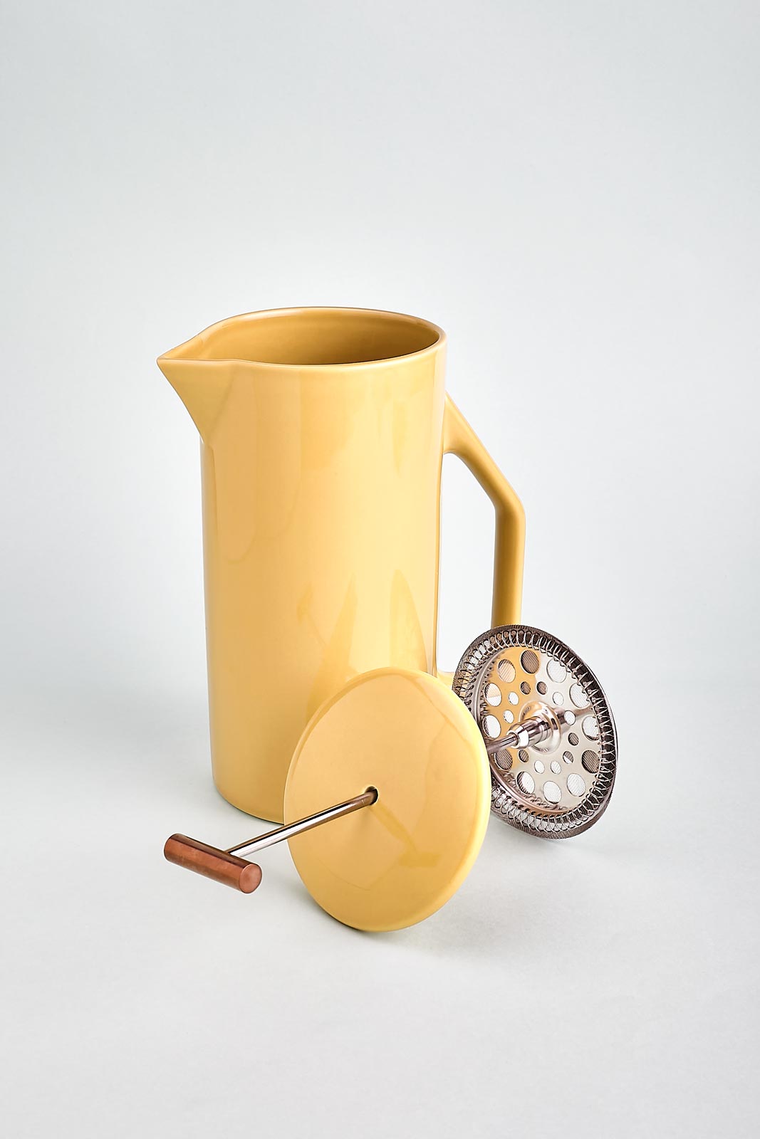 Ceramic French Press - Collective Memory