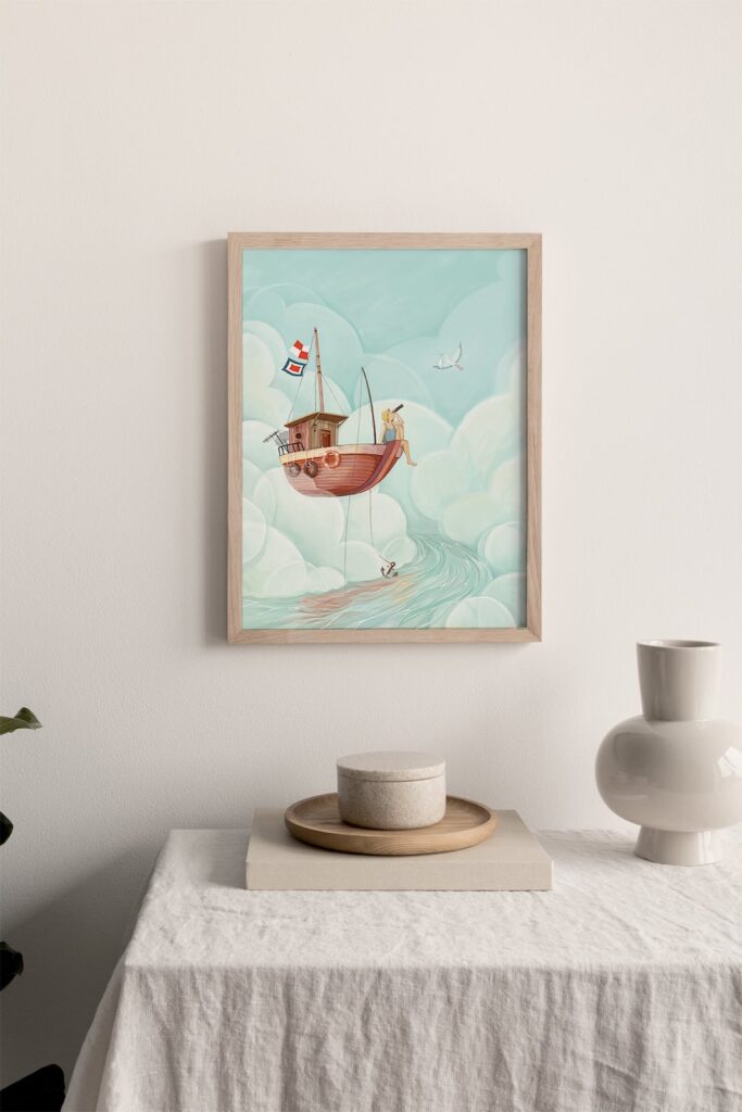Sail Up Illustration - Collective Memory