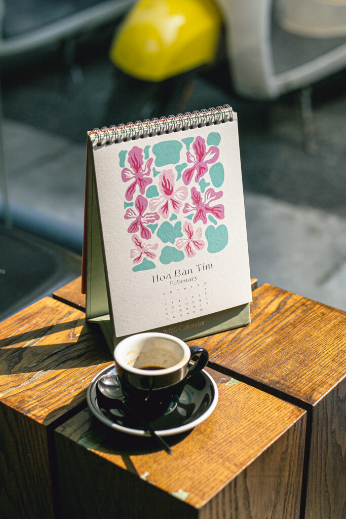 Hanoi Flower Power 2025 Calendar - Collective Memory